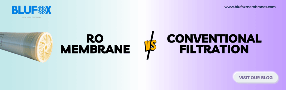 RO Membrane v/s Conventional Filtration Blufox